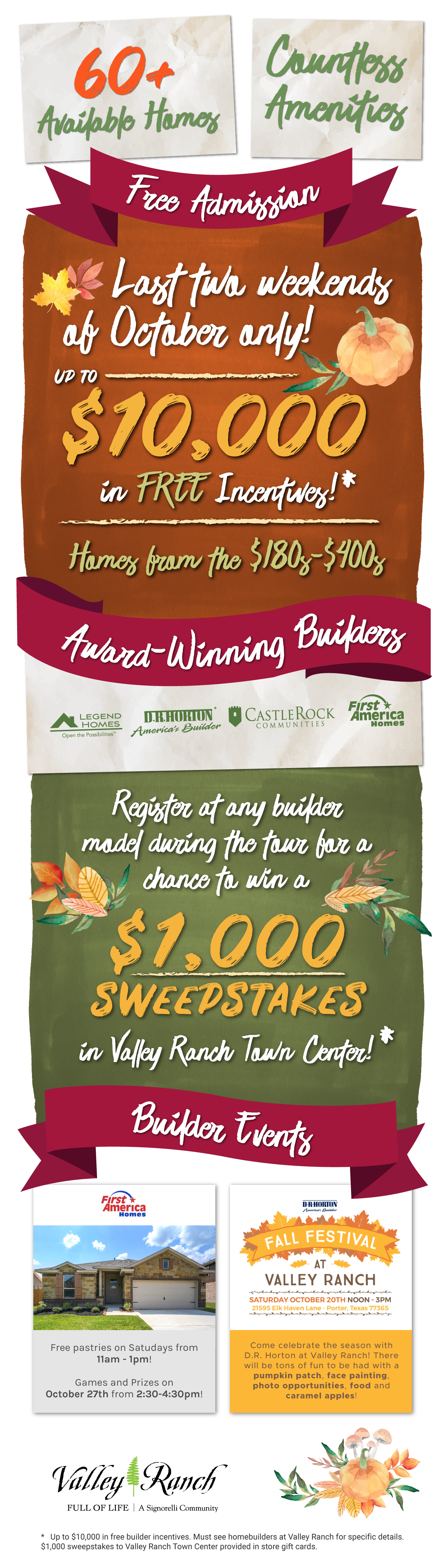 Valley Ranch Fall Home Tour